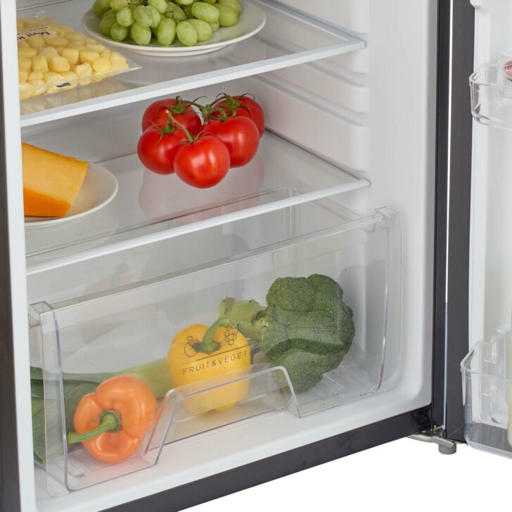 Inventum KV550B ZWART koelkast tafelmodel met vriesvak 85cm - Zwennes ...